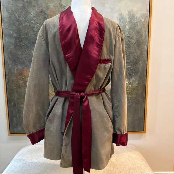 Jackets & Coats | Mens Hugh Hefner Style Smoking Jacketrobe | Poshmark